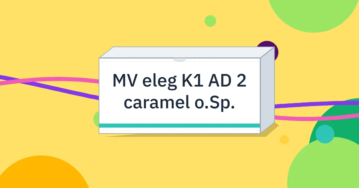 Symbolbild: Packung mit der Aufschrift MV eleg K1 AD 2 caramel o.Sp. (PZN 00528304) – Verfügbarkeit und Bezug in Apotheken in Frankfurt am Main