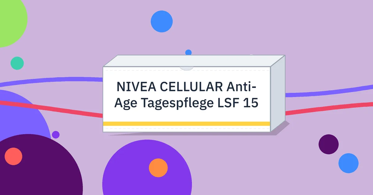 Symbolbild: Packung mit der Aufschrift NIVEA CELLULAR Anti-Age Tagespflege LSF 15 (PZN 11324823) – Verfügbarkeit und Bezug in Apotheken in Frankfurt am Main