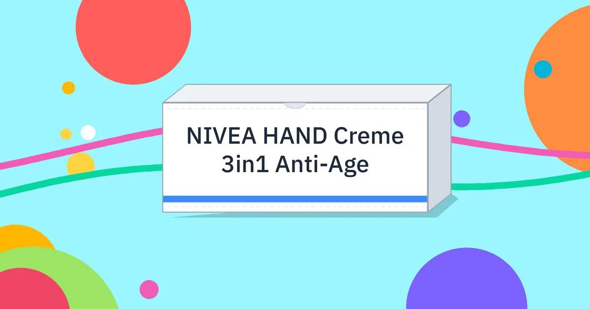 Symbolbild: Packung mit der Aufschrift NIVEA HAND Creme 3in1 Anti-Age (PZN 17625632) – Verfügbarkeit und Bezug in Apotheken in Frankfurt am Main