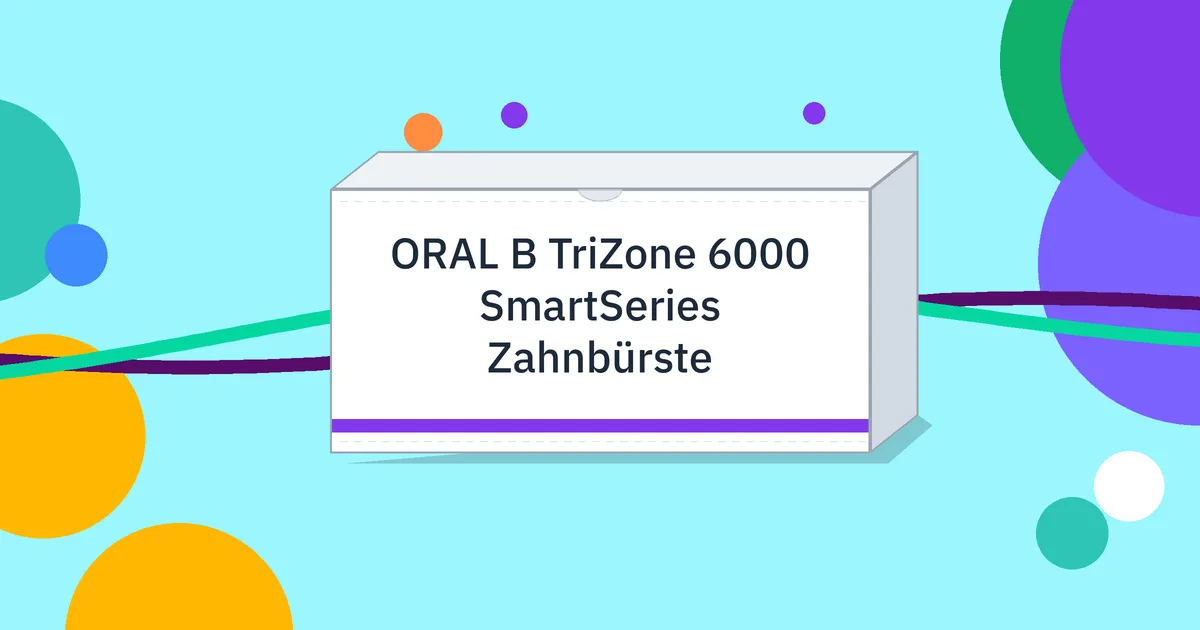 Symbolbild: Packung mit der Aufschrift ORAL B TriZone 6000 SmartSeries Zahnbürste (PZN 10762900) – Verfügbarkeit und Bezug in Apotheken in Frankfurt am Main