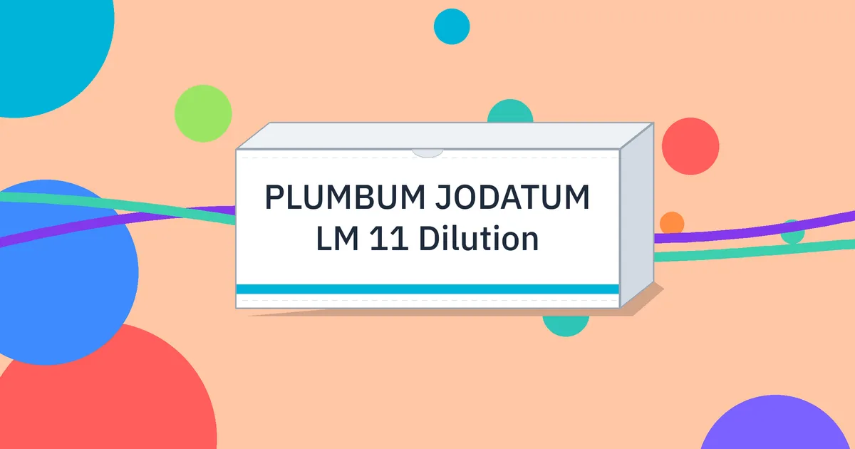 Symbolbild: Packung mit der Aufschrift PLUMBUM JODATUM LM 11 Dilution (PZN 13040685) – Verfügbarkeit und Bezug in Apotheken in Frankfurt am Main