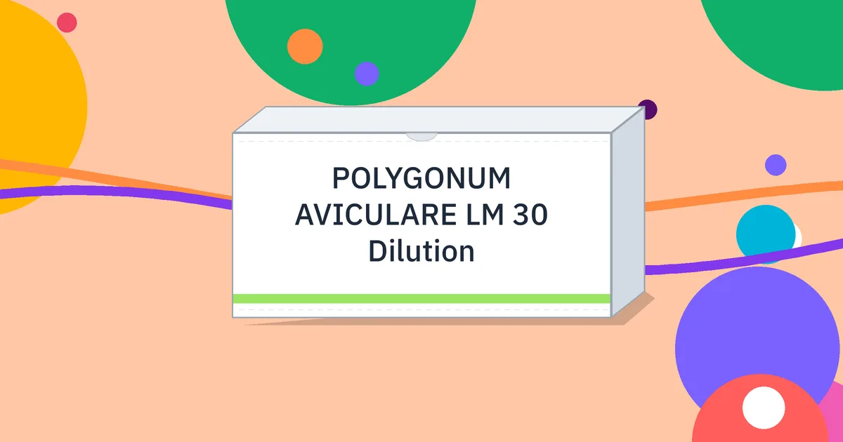 Symbolbild: Packung mit der Aufschrift POLYGONUM AVICULARE LM 30 Dilution (PZN 13662168) – Verfügbarkeit und Bezug in Apotheken in Frankfurt am Main