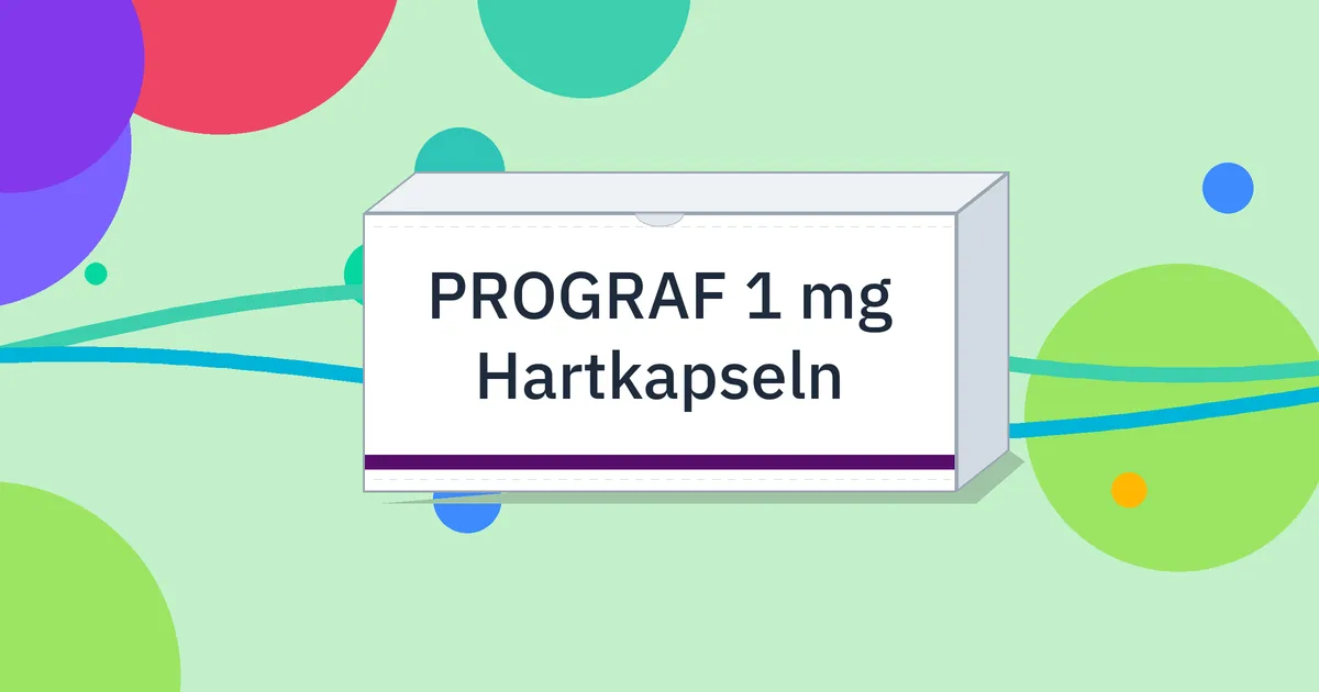 Symbolbild: Packung mit der Aufschrift PROGRAF 1 mg Hartkapseln (PZN 08915288) – Verfügbarkeit und Bezug in Apotheken in Frankfurt am Main