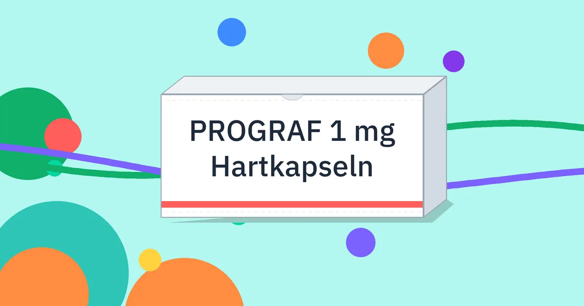 Symbolbild: Packung mit der Aufschrift PROGRAF 1 mg Hartkapseln (PZN 17230738) – Verfügbarkeit und Bezug in Apotheken in Frankfurt am Main