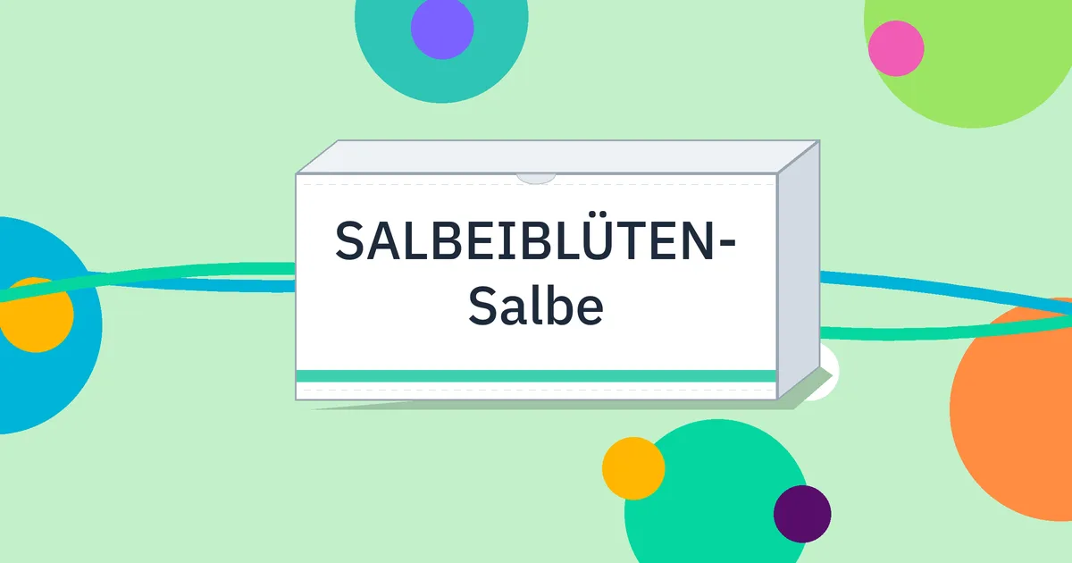 Symbolbild: Packung mit der Aufschrift SALBEIBLÜTEN-Salbe (PZN 04590524) – Verfügbarkeit und Bezug in Apotheken in Frankfurt am Main