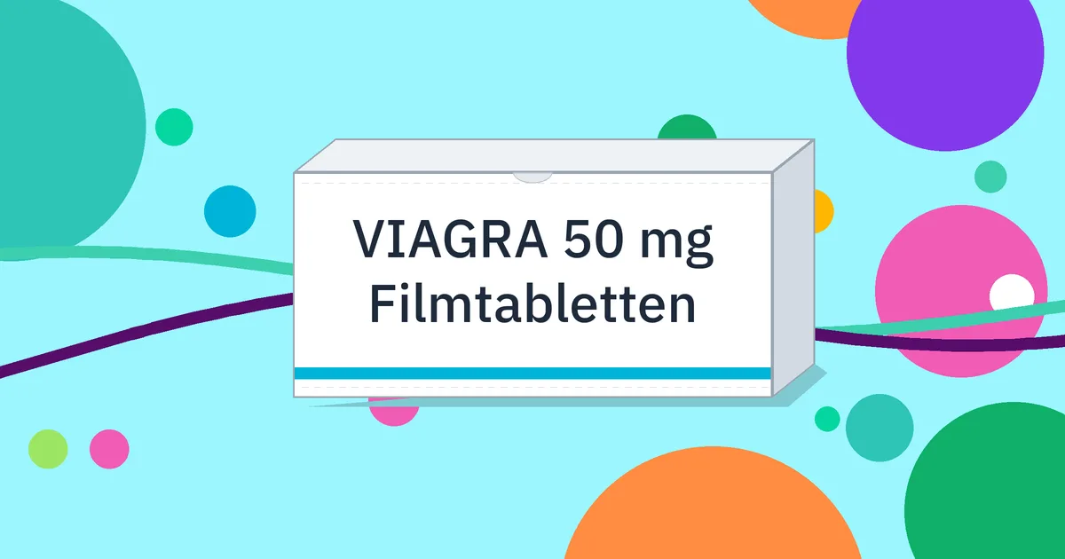 Symbolbild: Packung mit der Aufschrift VIAGRA 50 mg Filmtabletten (PZN 01897357) – Verfügbarkeit und Bezug in Apotheken in Frankfurt am Main