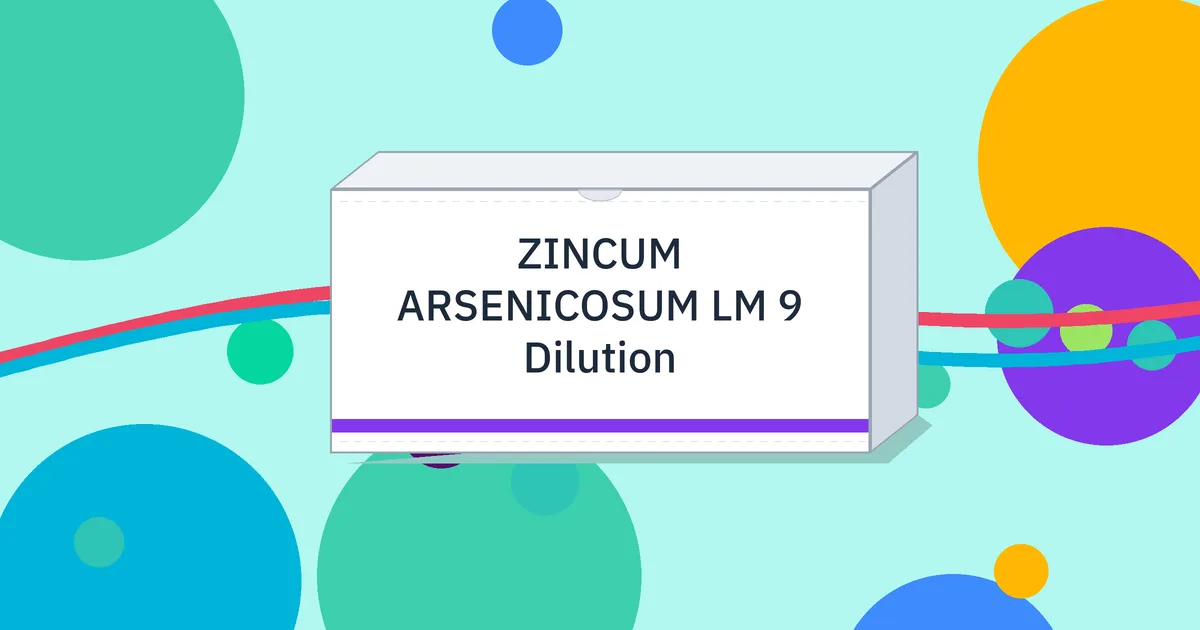 Symbolbild: Packung mit der Aufschrift ZINCUM ARSENICOSUM LM 9 Dilution (PZN 13290465) – Verfügbarkeit und Bezug in Apotheken in Frankfurt am Main