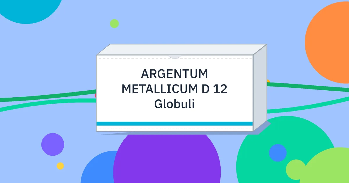 Symbolbild: Packung mit der Aufschrift ARGENTUM METALLICUM D 12 Globuli (PZN 04204484) – Verfügbarkeit und Bezug in Apotheken in Frankfurt am Main