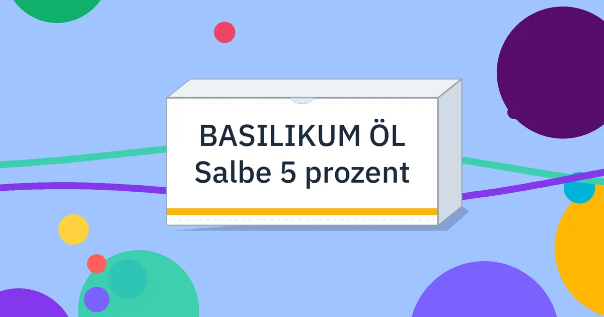 Symbolbild: Packung mit der Aufschrift BASILIKUM ÖL Salbe 5 prozent (PZN 18900520) – Verfügbarkeit und Bezug in Apotheken in Frankfurt am Main