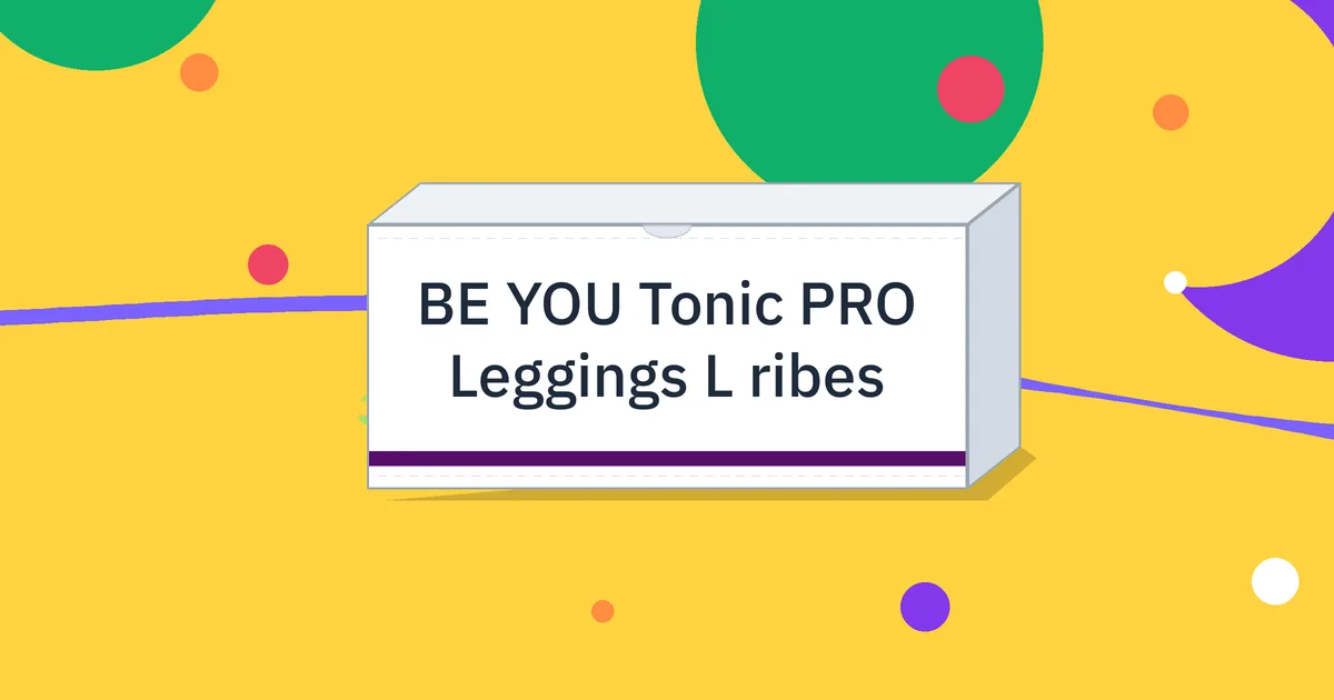 Symbolbild: Packung mit der Aufschrift BE YOU Tonic PRO Leggings L ribes (PZN 20376799) – Verfügbarkeit und Bezug in Apotheken in Frankfurt am Main