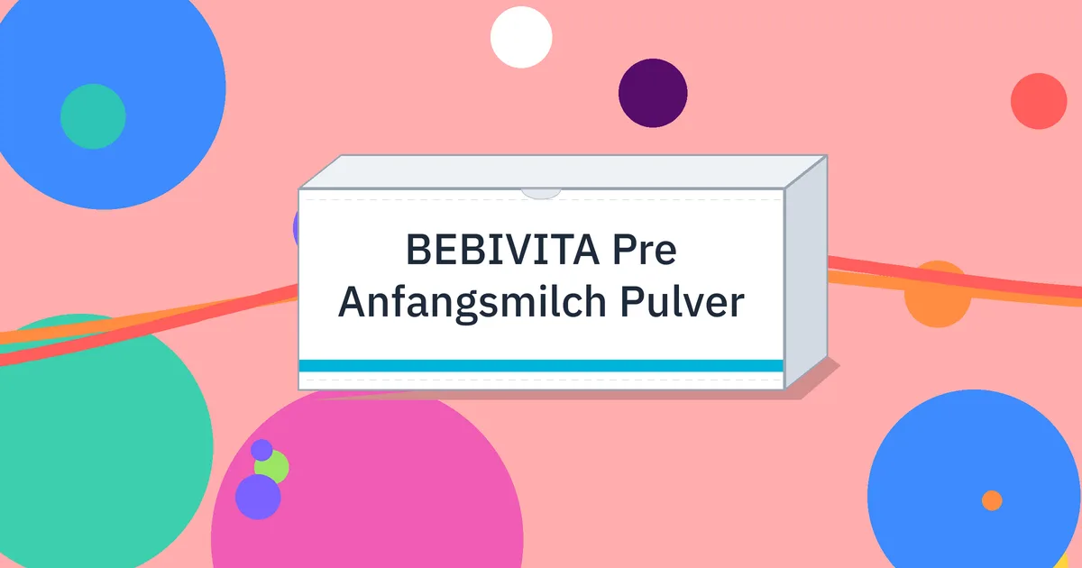 Symbolbild: Packung mit der Aufschrift BEBIVITA Pre Anfangsmilch Pulver (PZN 09530946) – Verfügbarkeit und Bezug in Apotheken in Frankfurt am Main