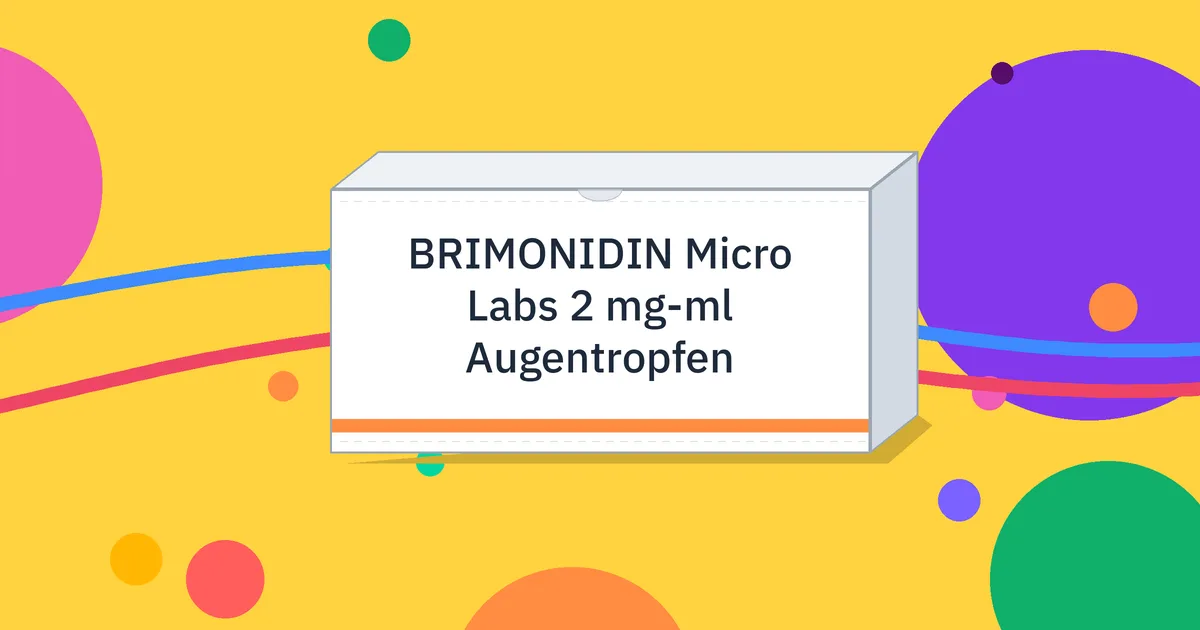 Symbolbild: Packung mit der Aufschrift BRIMONIDIN Micro Labs 2 mg-ml Augentropfen (PZN 17248980) – Verfügbarkeit und Bezug in Apotheken in Frankfurt am Main