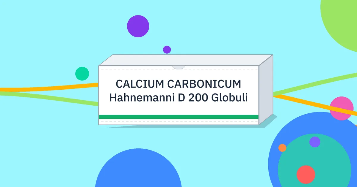 Symbolbild: Packung mit der Aufschrift CALCIUM CARBONICUM Hahnemanni D 200 Globuli (PZN 00907645) – Verfügbarkeit und Bezug in Apotheken in Frankfurt am Main