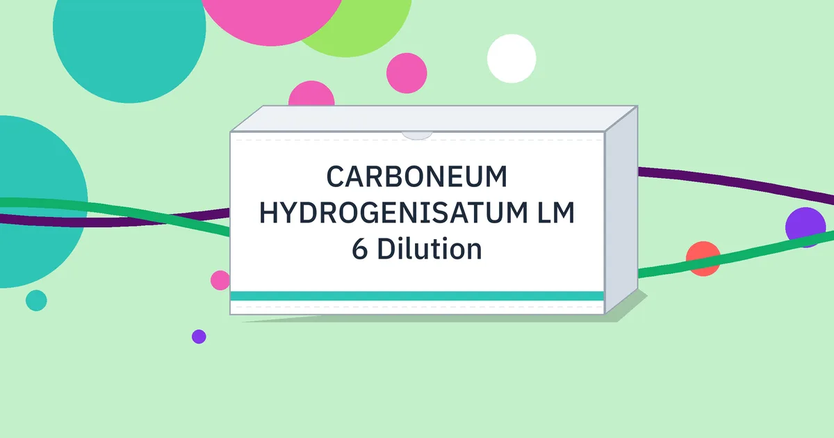 Symbolbild: Packung mit der Aufschrift CARBONEUM HYDROGENISATUM LM 6 Dilution (PZN 13428113) – Verfügbarkeit und Bezug in Apotheken in Frankfurt am Main