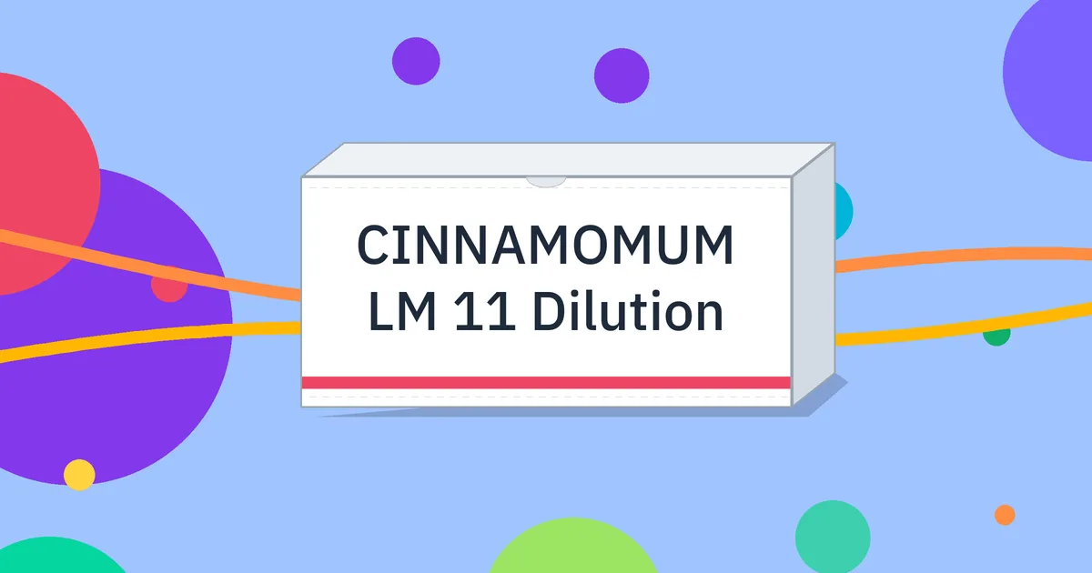 Symbolbild: Packung mit der Aufschrift CINNAMOMUM LM 11 Dilution (PZN 12820820) – Verfügbarkeit und Bezug in Apotheken in Frankfurt am Main