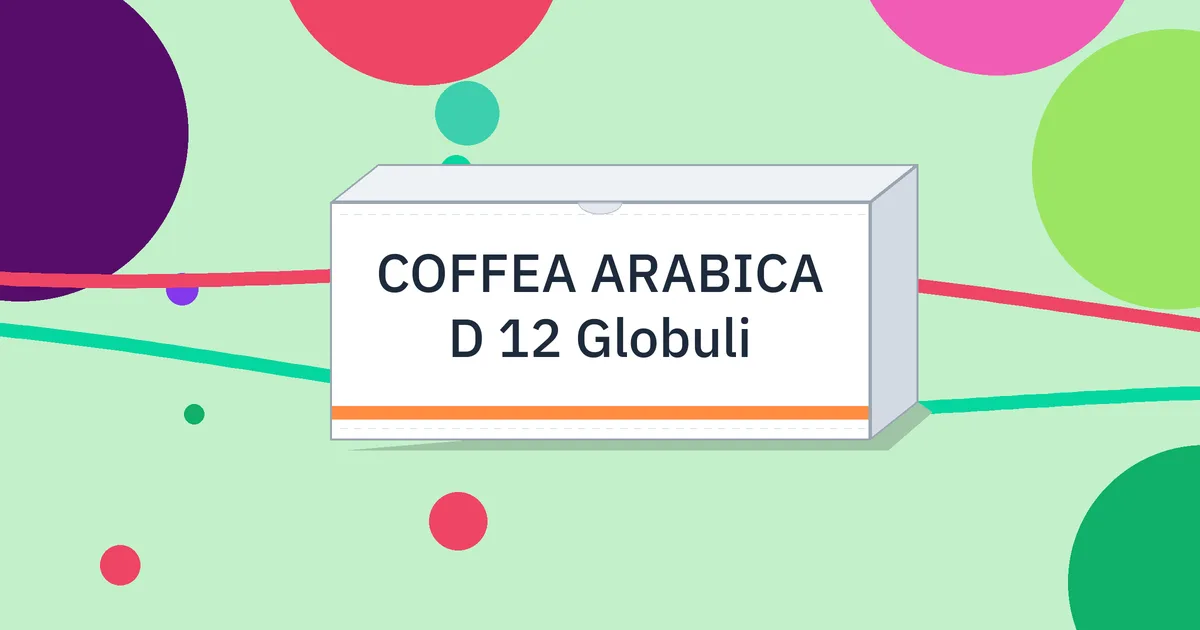 Symbolbild: Packung mit der Aufschrift COFFEA ARABICA D 12 Globuli (PZN 11555296) – Verfügbarkeit und Bezug in Apotheken in Frankfurt am Main
