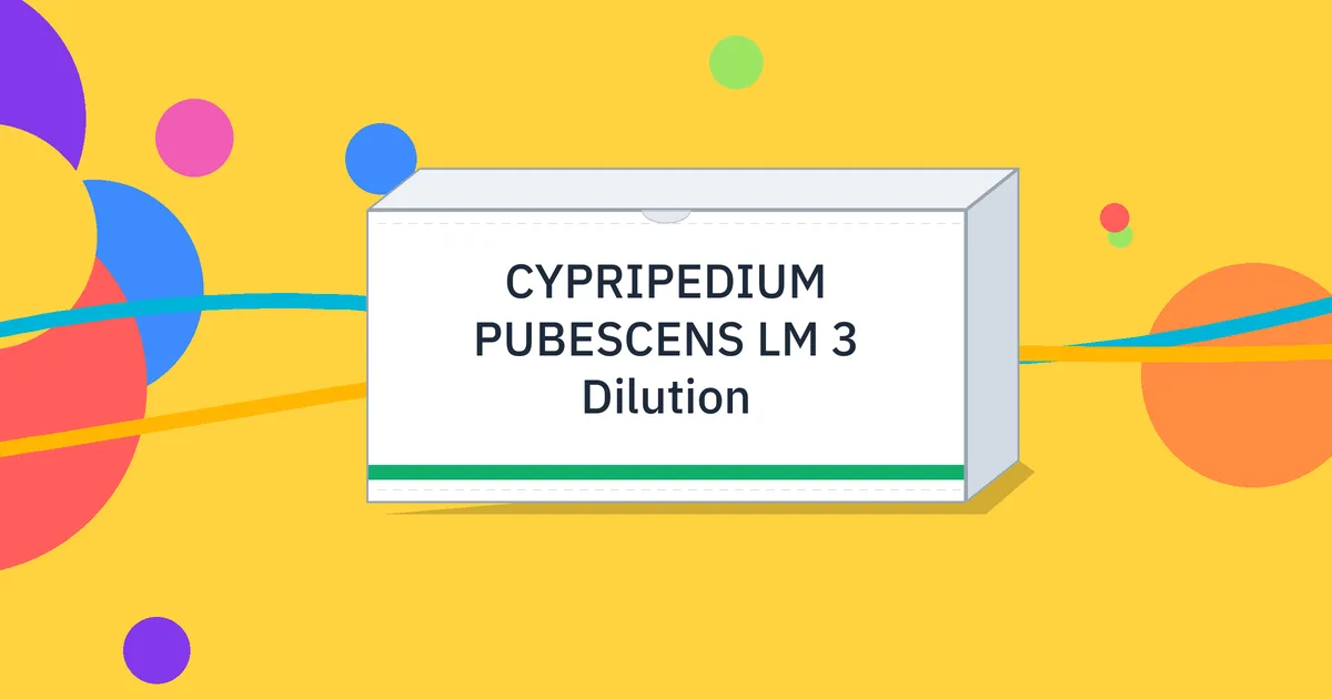Symbolbild: Packung mit der Aufschrift CYPRIPEDIUM PUBESCENS LM 3 Dilution (PZN 13459929) – Verfügbarkeit und Bezug in Apotheken in Frankfurt am Main