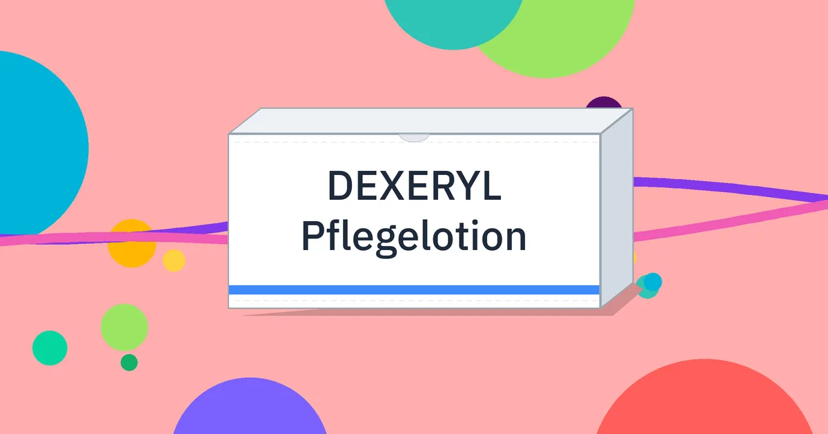 Symbolbild: Packung mit der Aufschrift DEXERYL Pflegelotion (PZN 19166447) – Verfügbarkeit und Bezug in Apotheken in Frankfurt am Main