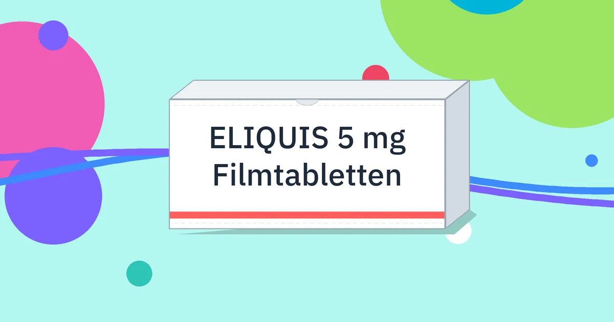 Symbolbild: Packung mit der Aufschrift ELIQUIS 5 mg Filmtabletten (PZN 17669434) – Verfügbarkeit und Bezug in Apotheken in Frankfurt am Main