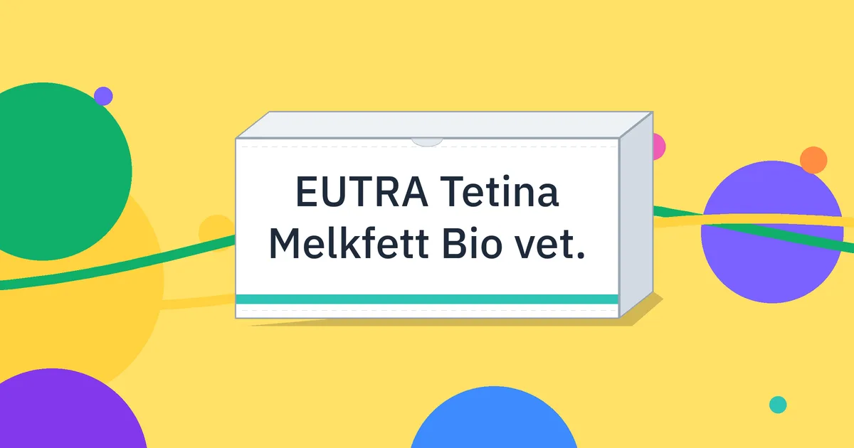 Symbolbild: Packung mit der Aufschrift EUTRA Tetina Melkfett Bio vet. (PZN 18037222) – Verfügbarkeit und Bezug in Apotheken in Frankfurt am Main