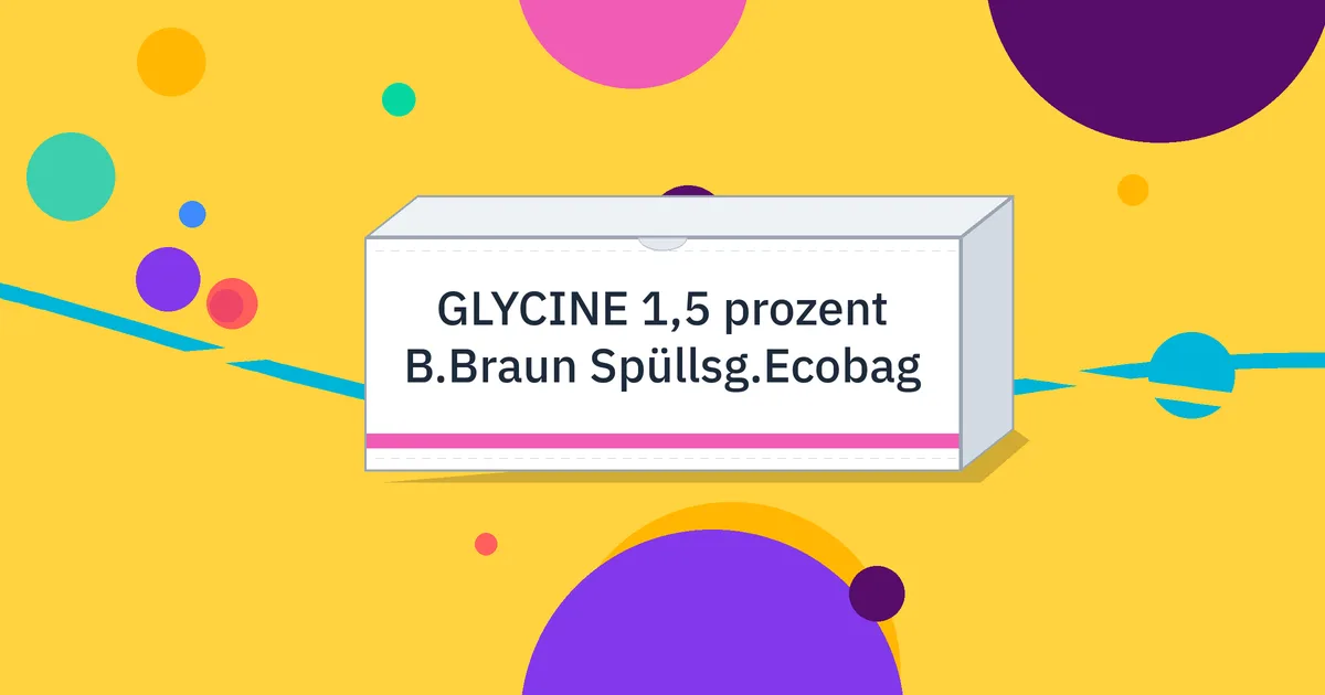 Symbolbild: Packung mit der Aufschrift GLYCINE 1,5 prozent B.Braun Spüllsg.Ecobag (PZN 19880156) – Verfügbarkeit und Bezug in Apotheken in Frankfurt am Main