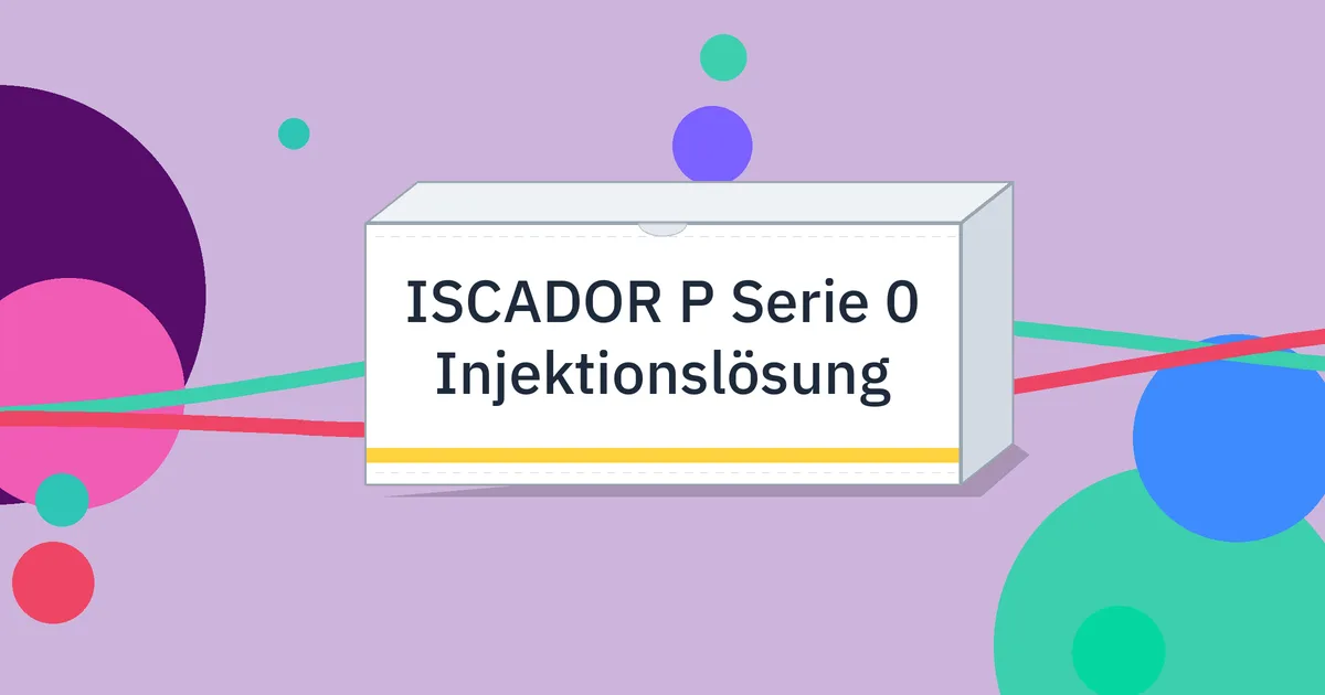 Symbolbild: Packung mit der Aufschrift ISCADOR P Serie 0 Injektionslösung (PZN 02723151) – Verfügbarkeit und Bezug in Apotheken in Frankfurt am Main