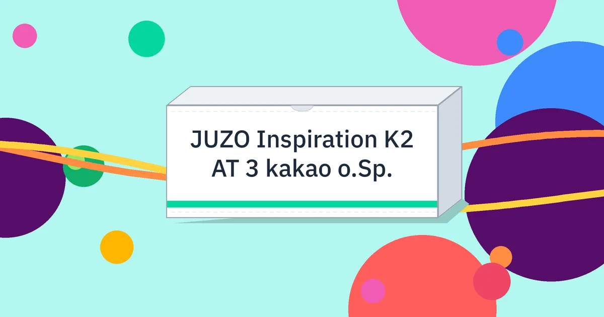 Symbolbild: Packung mit der Aufschrift JUZO Inspiration K2 AT 3 kakao o.Sp. (PZN 14926391) – Verfügbarkeit und Bezug in Apotheken in Frankfurt am Main