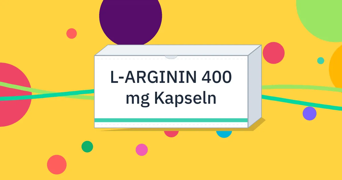 Symbolbild: Packung mit der Aufschrift L-ARGININ 400 mg Kapseln (PZN 10060322) – Verfügbarkeit und Bezug in Apotheken in Frankfurt am Main