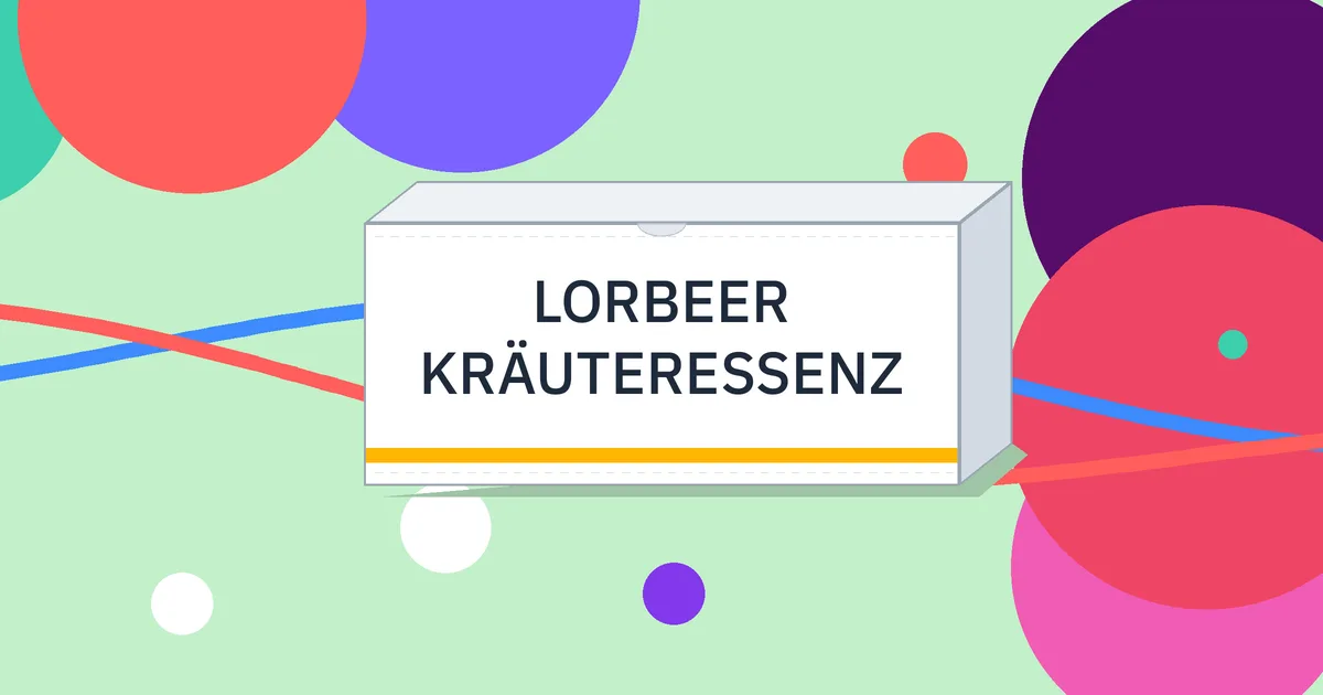 Symbolbild: Packung mit der Aufschrift LORBEER KRÄUTERESSENZ (PZN 11163780) – Verfügbarkeit und Bezug in Apotheken in Frankfurt am Main