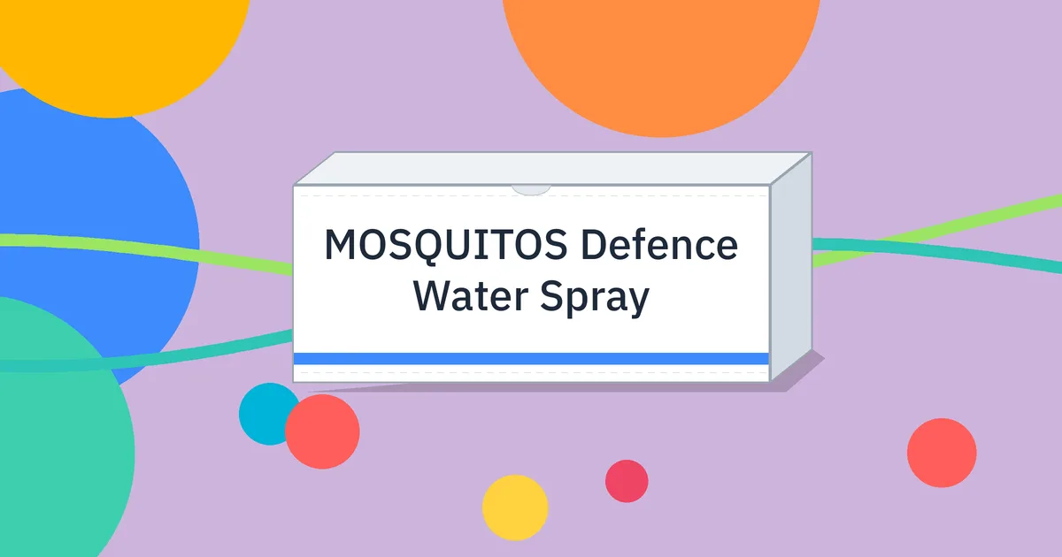 Symbolbild: Packung mit der Aufschrift MOSQUITOS Defence Water Spray (PZN 06831417) – Verfügbarkeit und Bezug in Apotheken in Frankfurt am Main