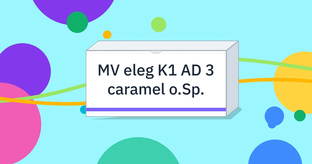 Symbolbild: Packung mit der Aufschrift MV eleg K1 AD 3 caramel o.Sp. (PZN 00528310) – Verfügbarkeit und Bezug in Apotheken in Frankfurt am Main