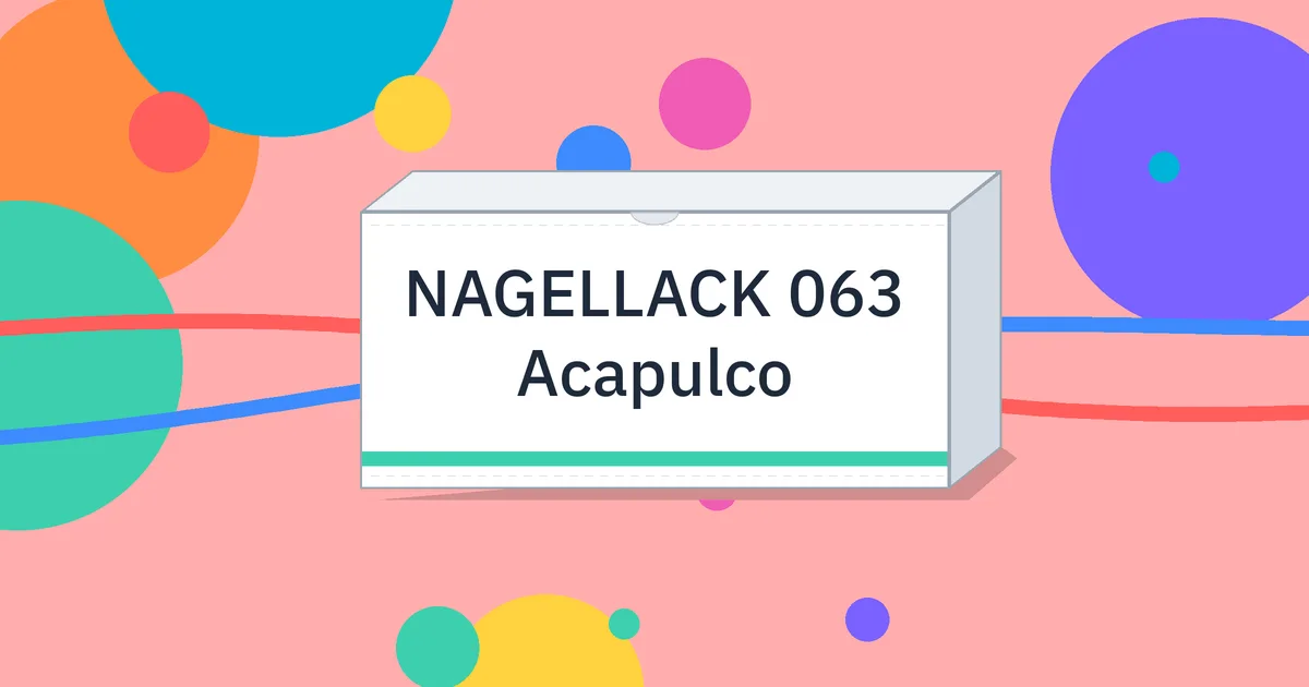 Symbolbild: Packung mit der Aufschrift NAGELLACK 063 Acapulco (PZN 10849819) – Verfügbarkeit und Bezug in Apotheken in Frankfurt am Main
