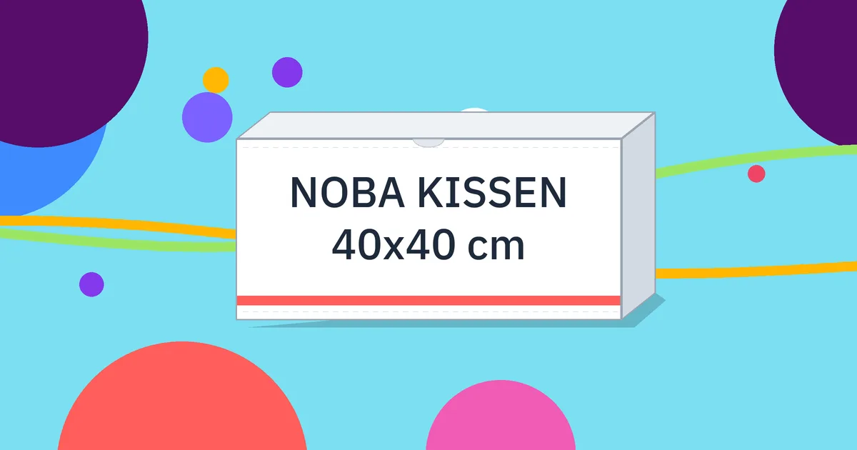 Symbolbild: Packung mit der Aufschrift NOBA KISSEN 40x40 cm (PZN 11878237) – Verfügbarkeit und Bezug in Apotheken in Frankfurt am Main