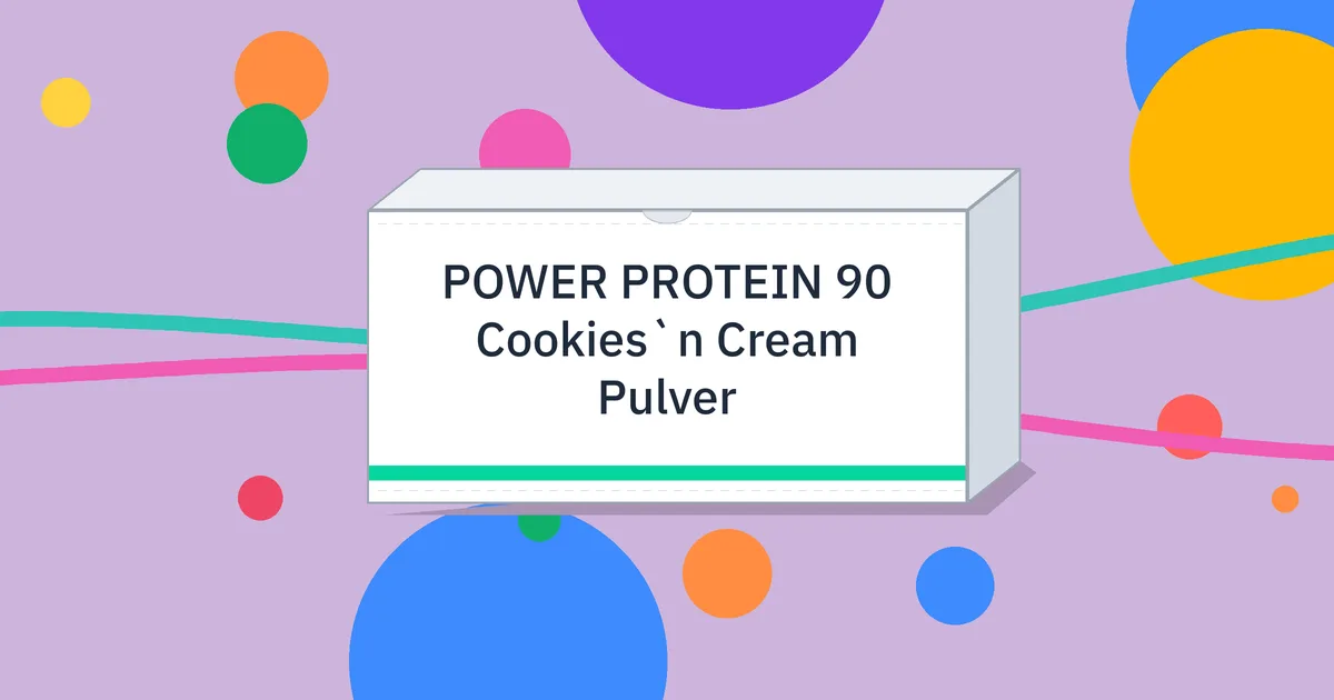Symbolbild: Packung mit der Aufschrift POWER PROTEIN 90 Cookies`n Cream Pulver (PZN 10713770) – Verfügbarkeit und Bezug in Apotheken in Frankfurt am Main