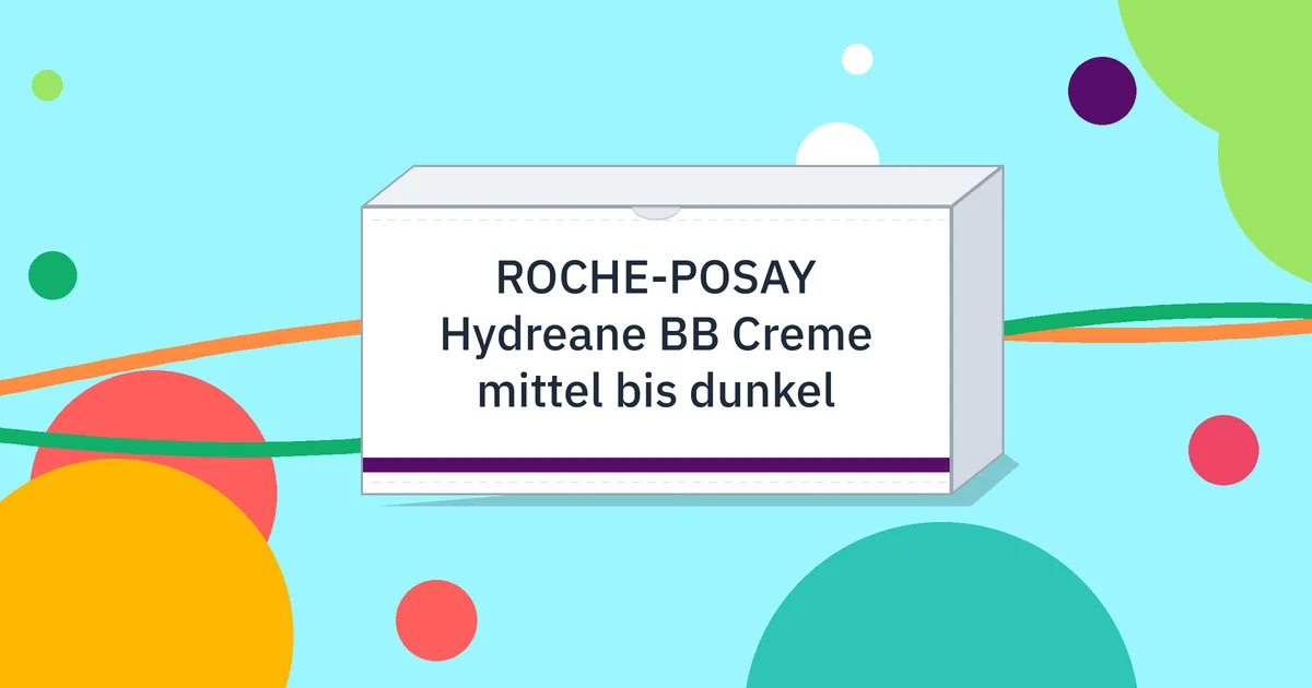 Symbolbild: Packung mit der Aufschrift ROCHE-POSAY Hydreane BB Creme mittel bis dunkel (PZN 06178561) – Verfügbarkeit und Bezug in Apotheken in Frankfurt am Main