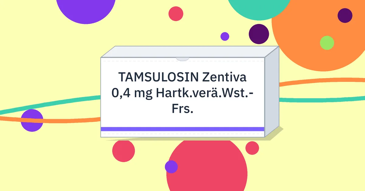 Symbolbild: Packung mit der Aufschrift TAMSULOSIN Zentiva 0,4 mg Hartk.verä.Wst.-Frs. (PZN 15403181) – Verfügbarkeit und Bezug in Apotheken in Frankfurt am Main