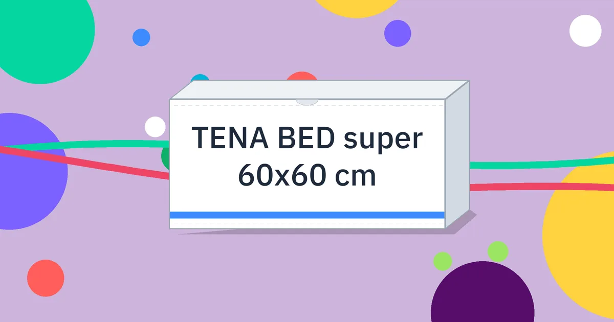 Symbolbild: Packung mit der Aufschrift TENA BED super 60x60 cm (PZN 19981118) – Verfügbarkeit und Bezug in Apotheken in Frankfurt am Main