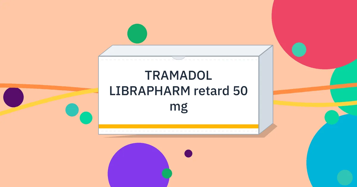 Symbolbild: Packung mit der Aufschrift TRAMADOL LIBRAPHARM retard 50 mg (PZN 06818061) – Verfügbarkeit und Bezug in Apotheken in Frankfurt am Main