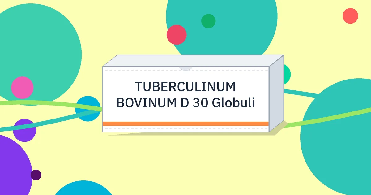 Symbolbild: Packung mit der Aufschrift TUBERCULINUM BOVINUM D 30 Globuli (PZN 04240824) – Verfügbarkeit und Bezug in Apotheken in Frankfurt am Main
