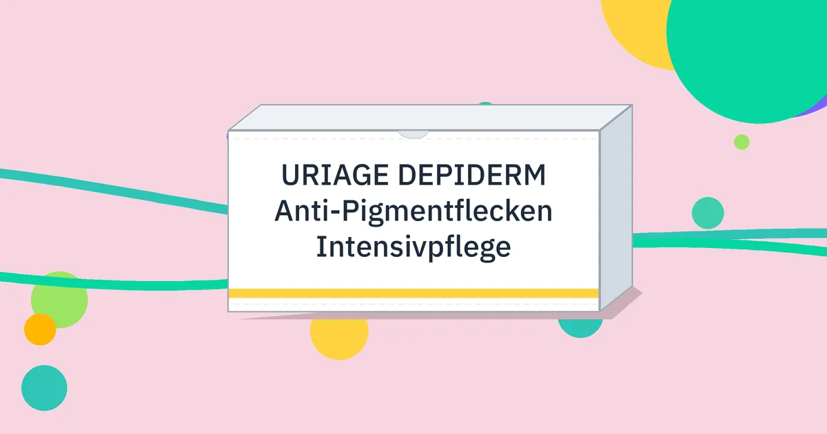 Symbolbild: Packung mit der Aufschrift URIAGE DEPIDERM Anti-Pigmentflecken Intensivpflege (PZN 18850609) – Verfügbarkeit und Bezug in Apotheken in Frankfurt am Main