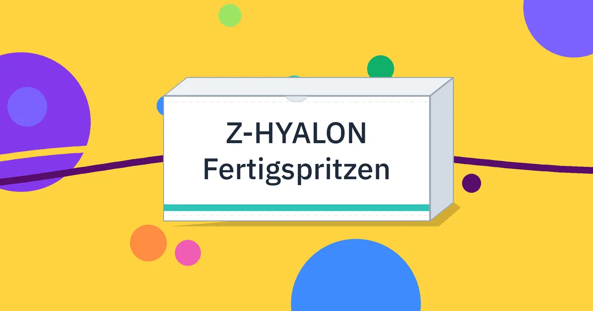 Symbolbild: Packung mit der Aufschrift Z-HYALON Fertigspritzen (PZN 05378909) – Verfügbarkeit und Bezug in Apotheken in Frankfurt am Main