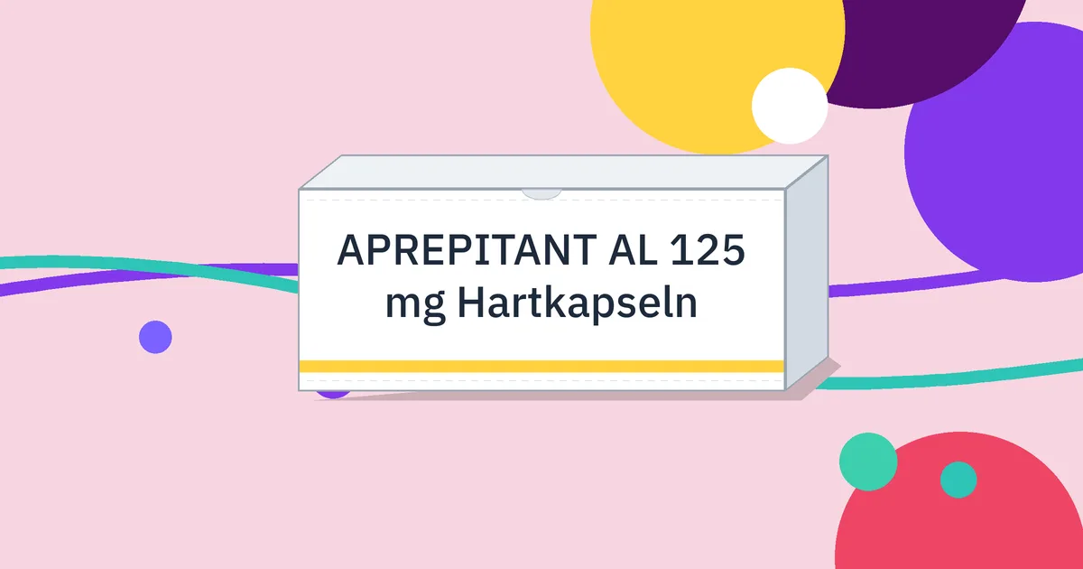 Symbolbild: Packung mit der Aufschrift APREPITANT AL 125 mg Hartkapseln (PZN 15376834) – Verfügbarkeit und Bezug in Apotheken in Frankfurt am Main