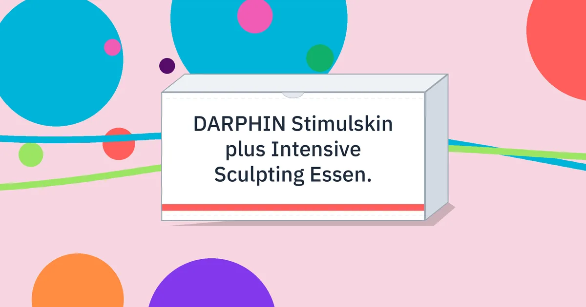 Symbolbild: Packung mit der Aufschrift DARPHIN Stimulskin plus Intensive Sculpting Essen. (PZN 19923233) – Verfügbarkeit und Bezug in Apotheken in Frankfurt am Main