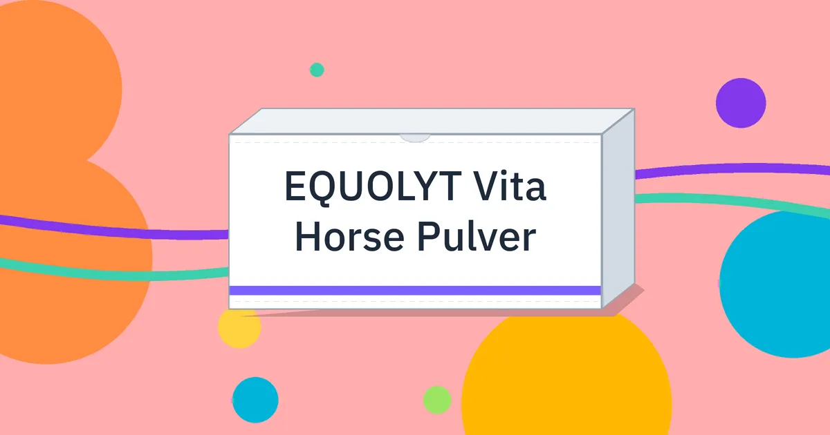 Symbolbild: Packung mit der Aufschrift EQUOLYT Vita Horse Pulver (PZN 00504019) – Verfügbarkeit und Bezug in Apotheken in Frankfurt am Main