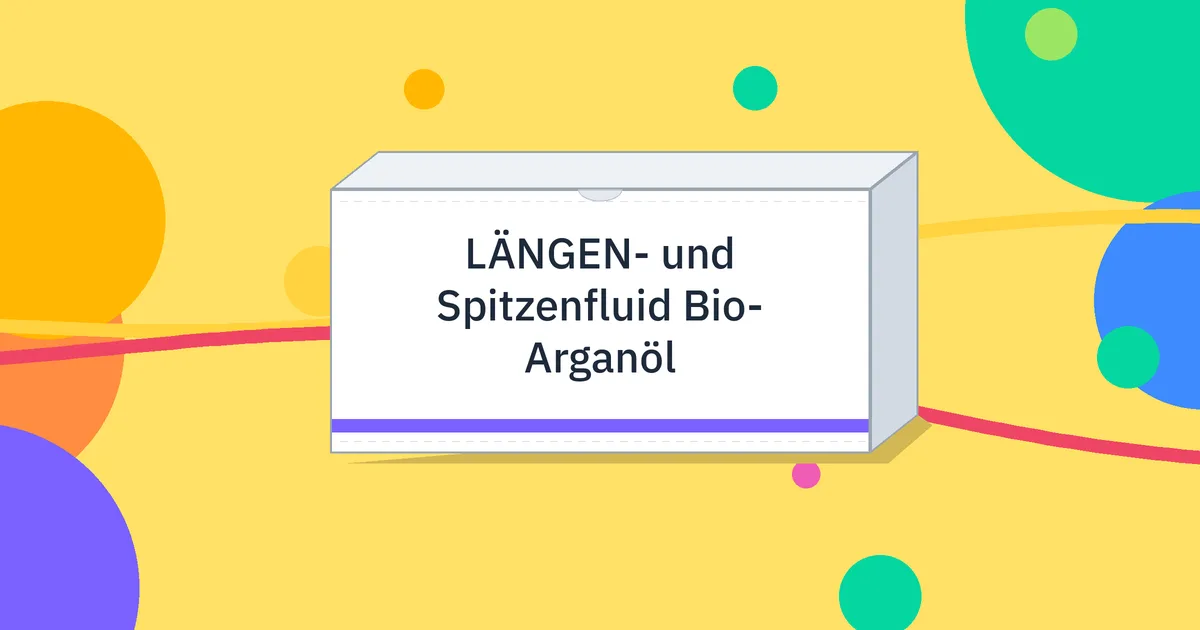 Symbolbild: Packung mit der Aufschrift LÄNGEN- und Spitzenfluid Bio-Arganöl (PZN 12449946) – Verfügbarkeit und Bezug in Apotheken in Frankfurt am Main