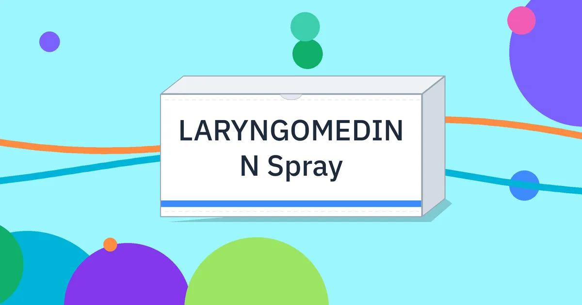 Symbolbild: Packung mit der Aufschrift LARYNGOMEDIN N Spray (PZN 04856034) – Verfügbarkeit und Bezug in Apotheken in Frankfurt am Main