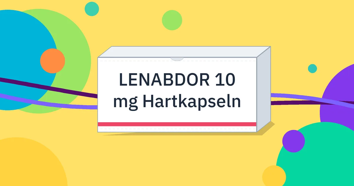 Symbolbild: Packung mit der Aufschrift LENABDOR 10 mg Hartkapseln (PZN 17934333) – Verfügbarkeit und Bezug in Apotheken in Frankfurt am Main