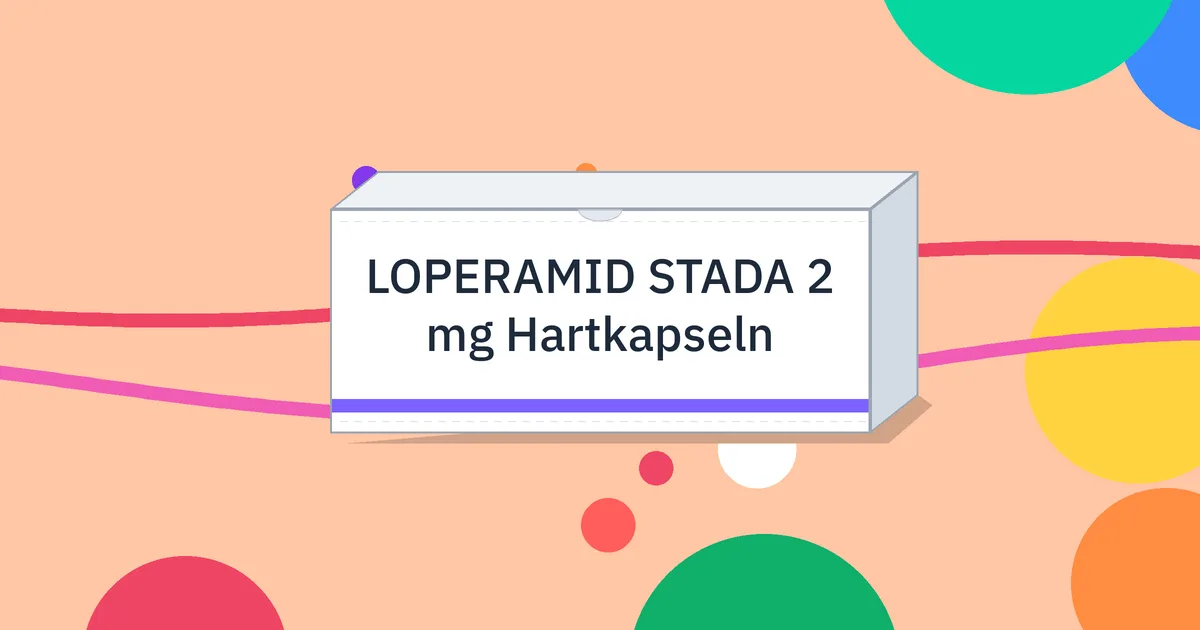 Symbolbild: Packung mit der Aufschrift LOPERAMID STADA 2 mg Hartkapseln (PZN 03970696) – Verfügbarkeit und Bezug in Apotheken in Frankfurt am Main