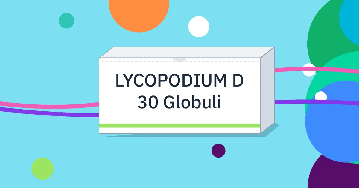 Symbolbild: Packung mit der Aufschrift LYCOPODIUM D 30 Globuli (PZN 01777512) – Verfügbarkeit und Bezug in Apotheken in Frankfurt am Main
