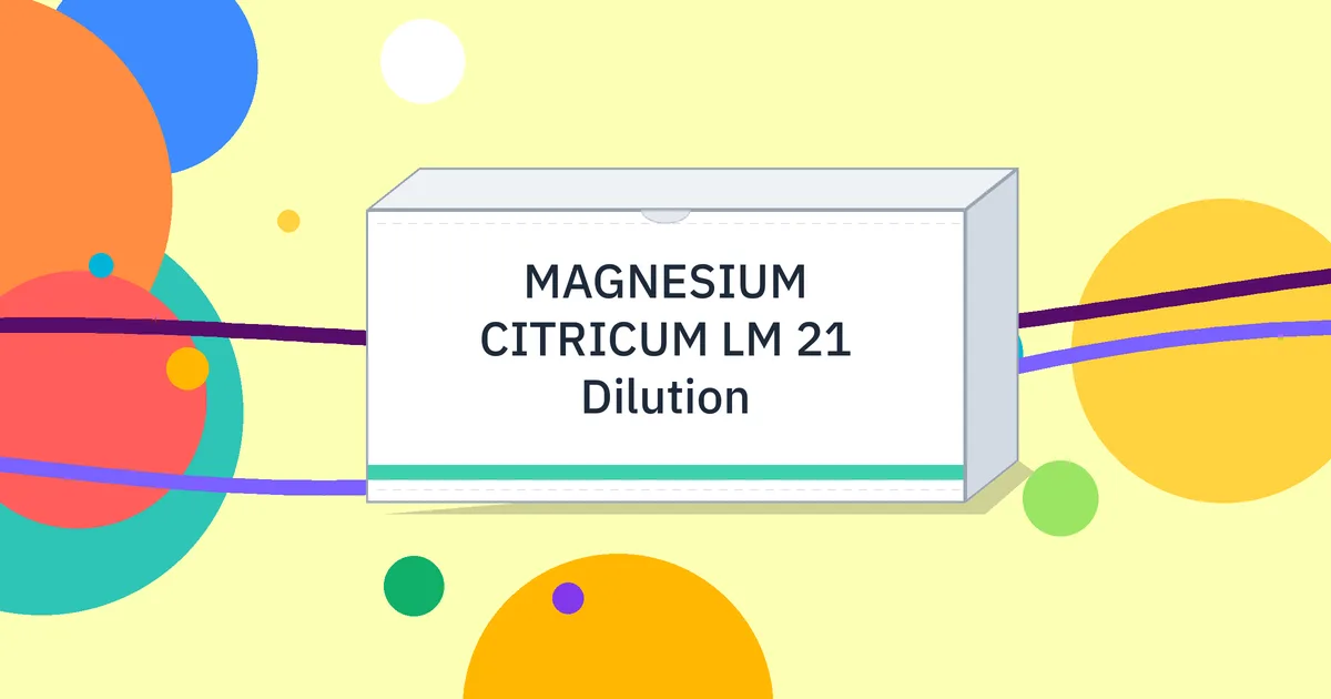 Symbolbild: Packung mit der Aufschrift MAGNESIUM CITRICUM LM 21 Dilution (PZN 13764785) – Verfügbarkeit und Bezug in Apotheken in Frankfurt am Main